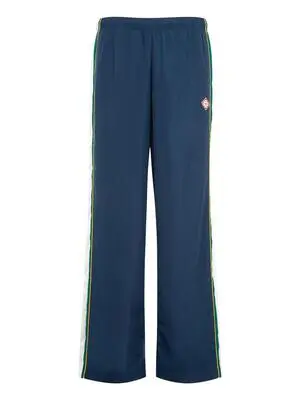 Casablanca Taffeta Track Pants - Blue