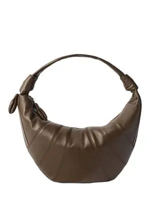 LEMAIRE Fortune Croissant Bag 'otter - Brown