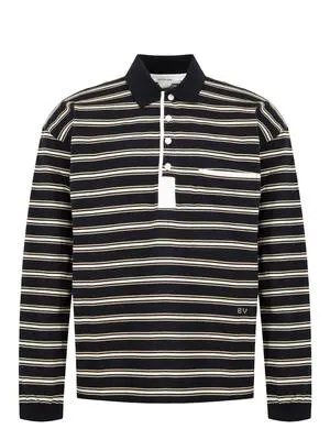 Bottega Veneta Polo /brunel/chalk - Blue
