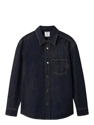Casablanca Raw Denim Shirt - Blue