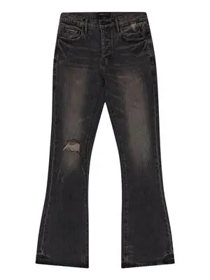 PURPLE BRAND Vintage Flare Blowout P004 Jeans - Black