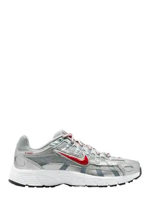 Nike P-6000 Gs 'metallic Gym Red - Silver