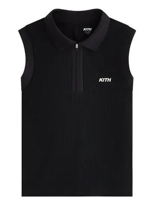 Kith Perry Polo Mesh Tank - Black