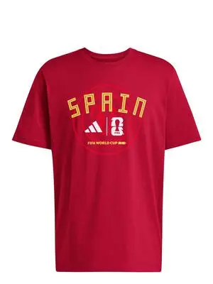 Adidas Fifa World Cup 26 Qualifier Tee 'team Power /soccr-seu-snj - Red