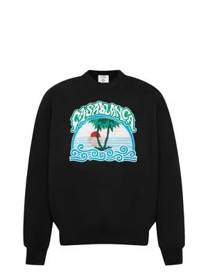 CASABLANCA Casablanca Embroidered Classic Sweatshirt