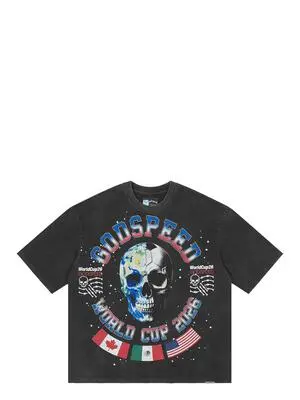 GODSPEED Planet Fútbol T-shirt - Black