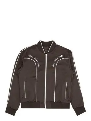 Amiri Piped Track Jacket - Black