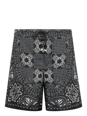 Amiri Ma Check Se Short - Black