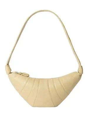 LEMAIRE Medium Croissant Bag 'sesame' Tan