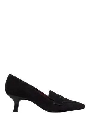 Bernardo Safi Penny Loafer Pumps - Black