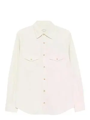 Jacob Cohen Corduroy-texture Shirt - Neutrals