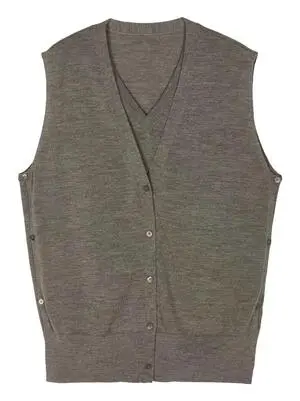 LESS LESS Wool Knitted Vest
