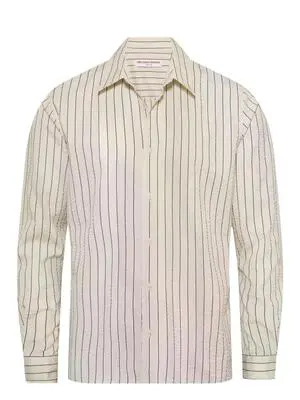 Orlebar Brown Justin Striped Shirt - Neutrals
