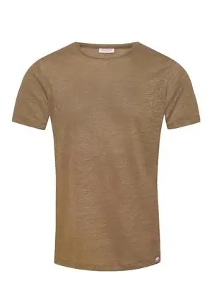 Orlebar Brown Ob-t Linen T-shirt - Brown
