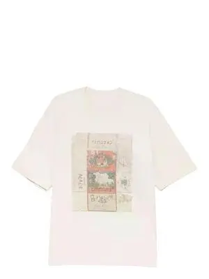 CROQUIS Graphic-print Tee - Yellow
