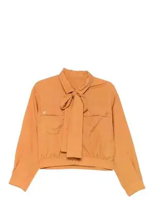 JNBY Tie-neck Jacket - Orange