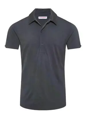 Orlebar Brown Sebastian Lux Merino Polo Shirt - Grey