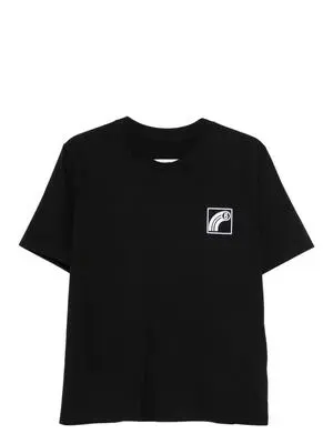 MAISON MARGIELA Logo-print T-shirt - Black