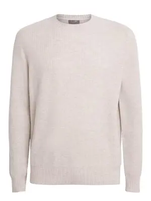 N.peal Organic Cashmere Sweater - Grey