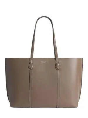 Tory Burch Perry Leather Tote Bag - Brown