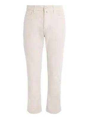 Jacob Cohen Edo Corduroy Straight-fit Chinos - Grey