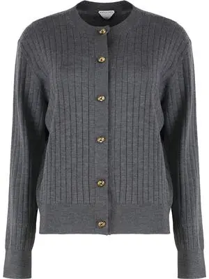 BOTTEGA VENETA BOTTEGA VENETA Ribbed Wool Cardigan