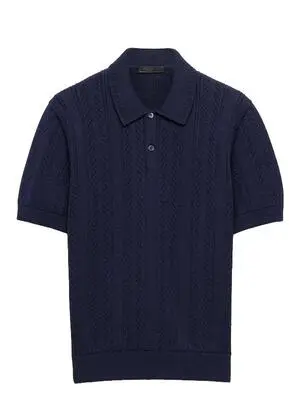 Prada Polo Shirt - Bleu