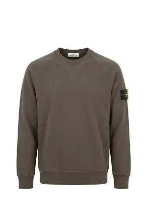 Stone Island Inspired Crewneck Sweatshirt - Coalgrey