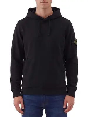 Stone Island Hoodie Sweater - Black