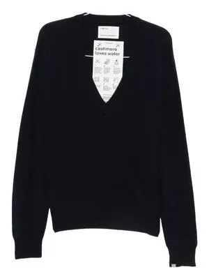 Extreme Cashmere V-neck Cashmere Sweater - Blue