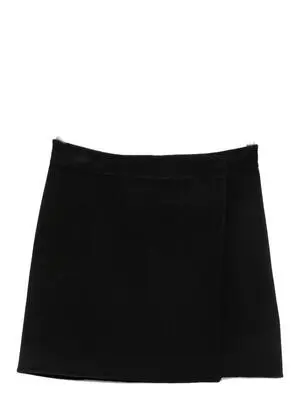 SEMICOUTURE June Wool Skirt - Black