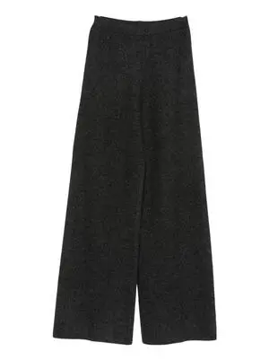 SEMICOUTURE Grace Wool Trousers - Grey