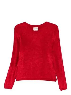SEMICOUTURE Semicouture Lettice Crewneck Sweater Red