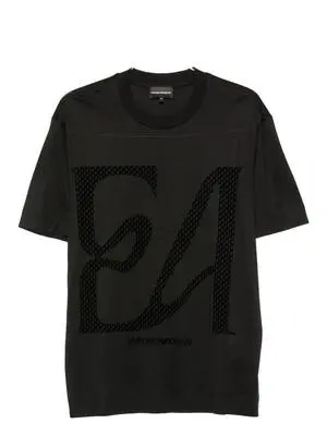 Emporio Armani Logo T-shirt - Black