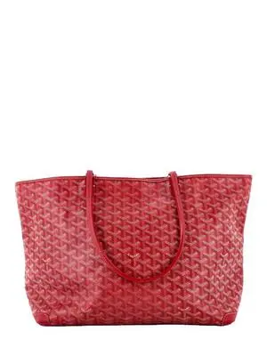 Goyard Artois Tote Coated Canvas Mm - Red
