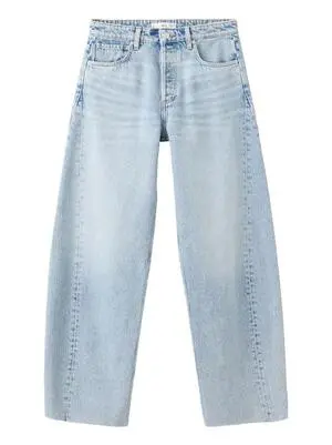 MANGO Mid Rise Balloon Jeans
