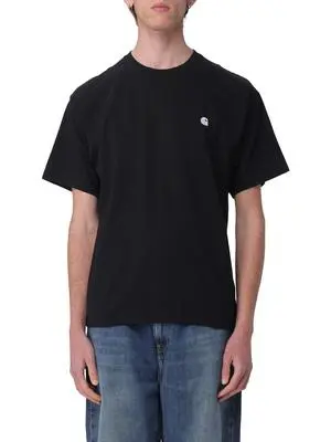 Carhartt Work In Progress Cotton T-shirt With Logo - Black