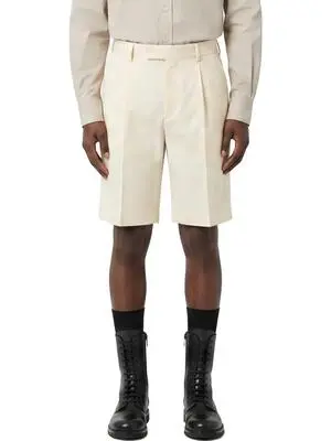 Bottega Veneta Tailored Pleated Shorts - White