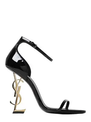 Saint Laurent Heeled Sandal - Black