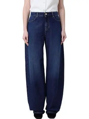 Max Mara Max Mara Studio Jeans Woman Blue Blue