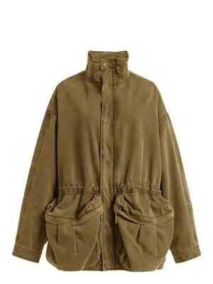 DALA Mountain Denim Jacket - Dark Green