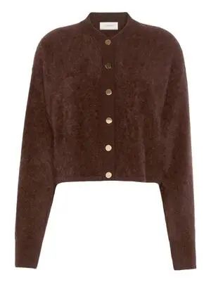 Max Mara Cashmere Bomber Jacket - Chocolate