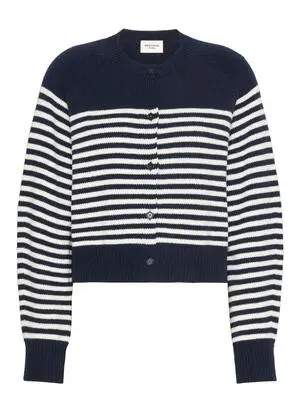 Max Mara Wool Yarn Cardigan - Navy