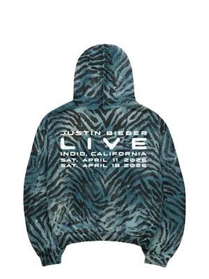 SKYLRK Skylar Lyzebra Print Hoodie - Multicolor