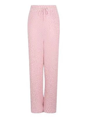SALVATORE FERRAGAMO Ferragamo Cotton Bouclé Knitted Pants