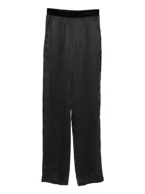 TOM FORD Logo-stripe Trousers Black