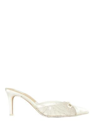 Dolce Vita Emmet Mule Pump In White - Soft White