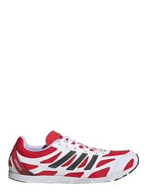 ADIDAS ORIGINALS Adidas Adizero Pr Lace-up Sneakers - Cloud White/pure Ruby Red/core Black