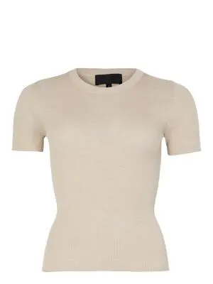 NILI LOTAN Short-sleeved T-shirt Nude