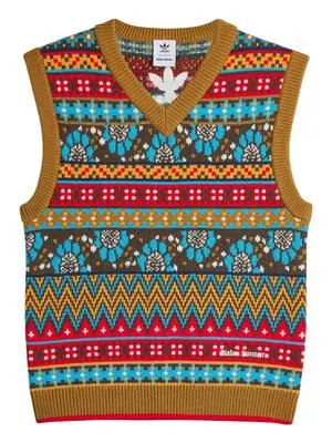 ADIDAS ORIGINALS X Wales Bonner Knitted Vest - Multi-color